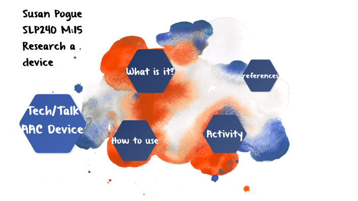 Tech/Talk 8-AAC Device by Susan Pogue on Prezi