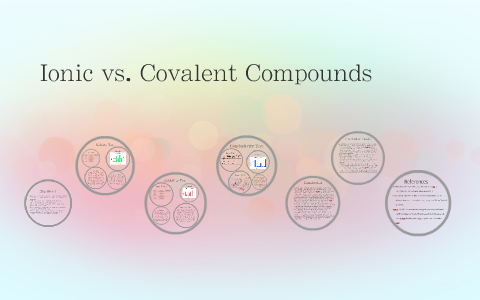 Covalent vs. Ionic Compounds by Annika de Vogel on Prezi