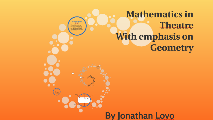 Mathematics in Theatre by Jonathan Lovo on Prezi