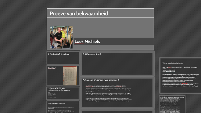 Proeve van bekwaamheid by loek michiels on Prezi