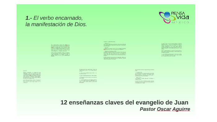 1.- El verbo encarnado by Piensa Vida on Prezi