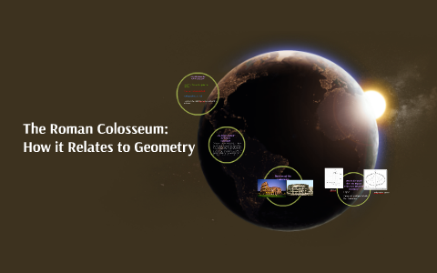 The Roman Colosseum-How it Relates to Colosseum Geometry Math Project ...