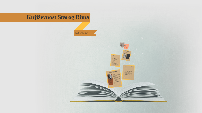 Književnost Starog Rima by Ana Maksimovic on Prezi