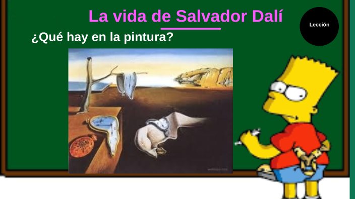 Salvador Dalí in Spanish by Lucia Franjo on Prezi