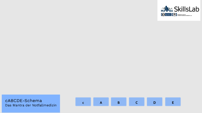 (Für Prezi Video) cABCDE-Schema by Mamba Skillslab on Prezi