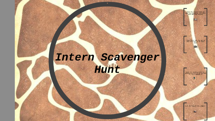 Intern Scavenger Hunt by Kelly Rutter on Prezi