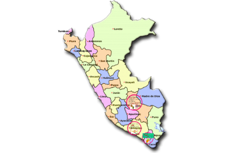 Ubicado en la región sur oriental del Perú, comprende zonas by Joshue ...