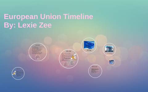 European Union Timeline by Lexie Zee on Prezi