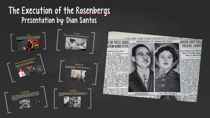 The Execution of the Rosenbergs by Dian Santos
