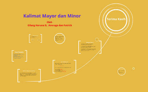 Kalimat Mayor dan Minor by Patrick Winowatan on Prezi