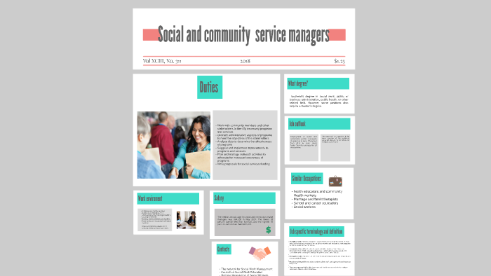 Social and community service managers by on Prezi