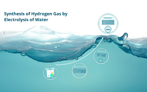 Synthesis of Hydrogen Gas by Electrolysis of Water by nicolette thai on ...