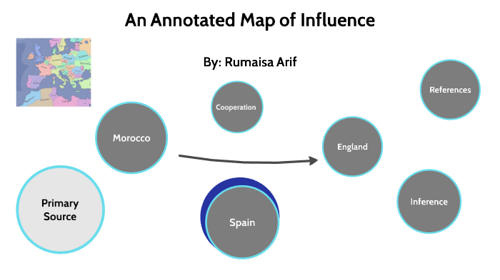 An Annotated Map of Influence by Rumaisa Arif on Prezi