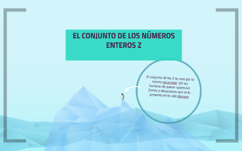 EL CONJUNTO DE LOS NÚMEROS ENTEROS Z by Blanca luz Pinto Espinoza on Prezi
