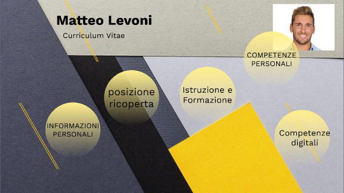 curriculum vitae by Matteo Levoni on Prezi