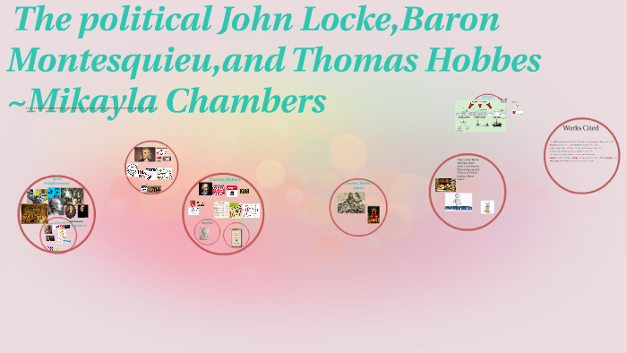 John Locke,Baron Montesquieu,and Thomas Hobbes by Mikayla Chambers on Prezi