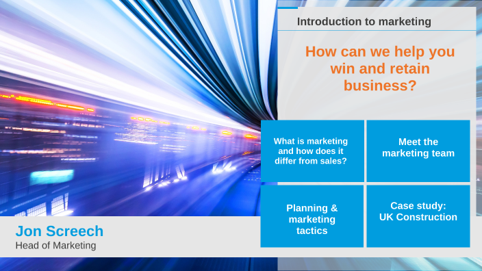 Introduction to Marketing - Producer Academy by Jon Screech on Prezi