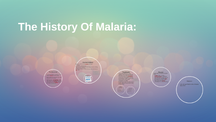 The History Of Malaria: by Kaylin Belcher on Prezi