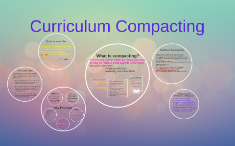Curriculum Compacting by on Prezi