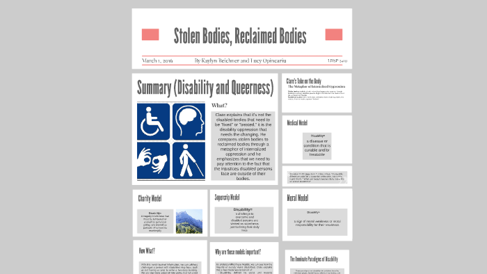 Stolen Bodies, Reclaimed Bodies by Kaylyn Beichner on Prezi