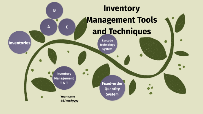 Inventory Management Tools and Techniques by Jem Suba on Prezi