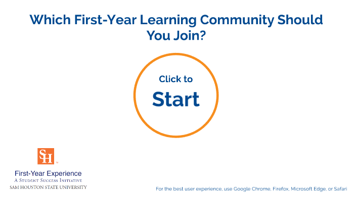 Which First-Year Learning Community Should You Join? by Brittiany Minor on Prezi