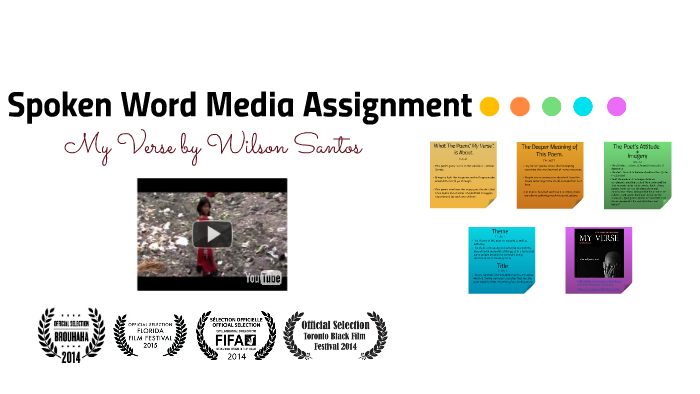 Spoken Word Media Assignment by sandra nashed on Prezi