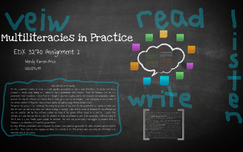 Multiliteracies in Practice EDX3270 by on Prezi