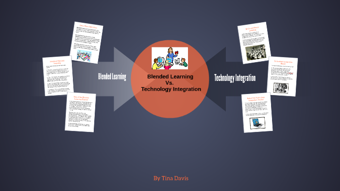 Blended Learning Vs. Technology Integration by Tina Davis on Prezi
