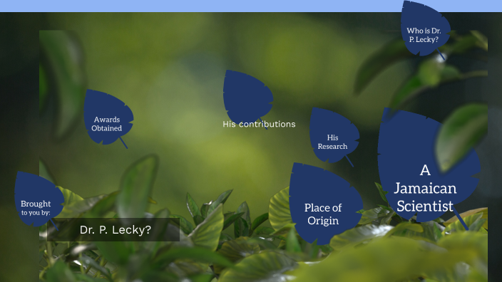 The Life and Work of Dr. P. Lecky by Alyanna Williams on Prezi
