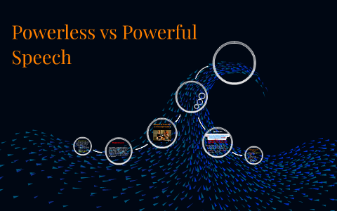 Powerless vs Powerful Speech by Vince Hardesty on Prezi