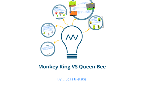 Monkey King VS Queen Bee by Liudas Bielskis