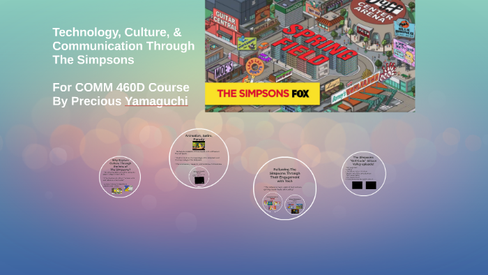 Technology, Culture, & Communication Through "The Simpsons" by Precious ...