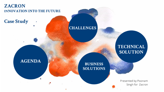 ZACRON INNOVATION INTO THE FUTURE by Poonam Singh on Prezi