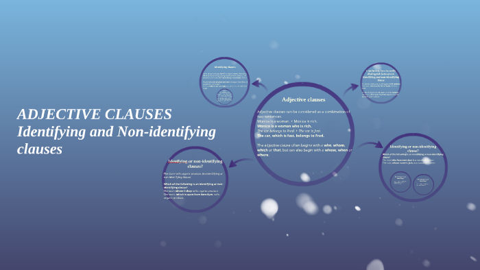 Identifying and Non-identifying clauses by Simon Hill on Prezi