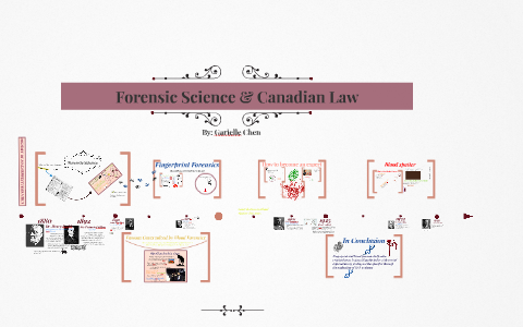 Forensic Science & Canadian Law by Garielle Chen on Prezi