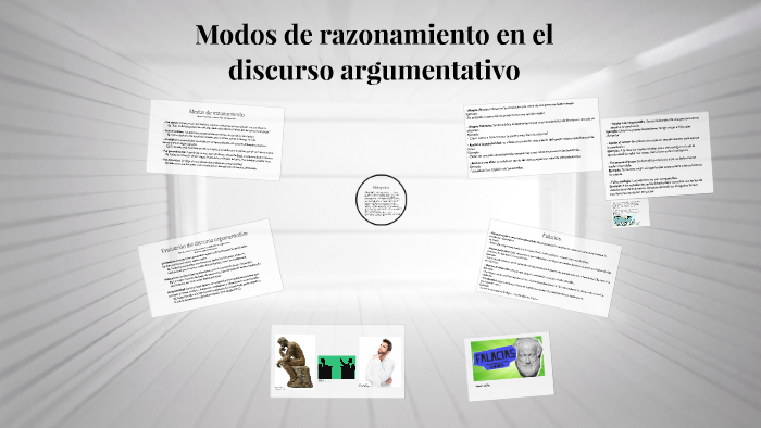 Modos de razonamiento en el discurso argumentativo by Domenica Nuñez ...