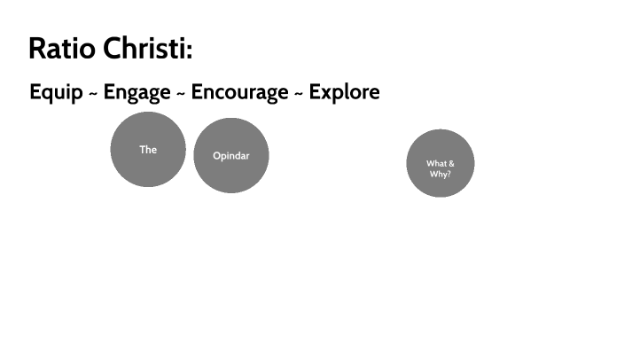 Ratio Christi by Bob Schultz on Prezi