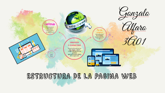 ESTRUCTURA DE LA PAGINA WEB by Guillermo Gonzalo Alfaro Alfaro on Prezi