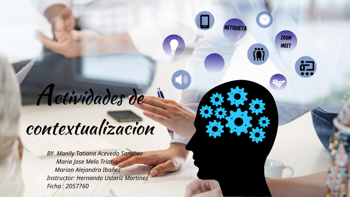 3.2. Actividades de contextualización e identificación de conocimientos ...