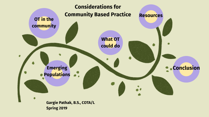Considerations for Community Based Practice by Gargie Pathak on Prezi