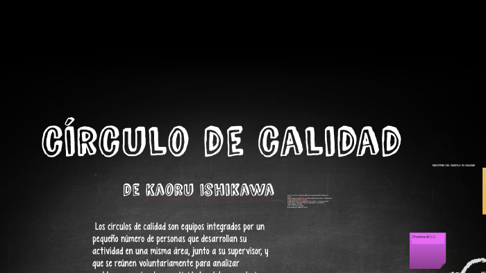 circulo de calidad by francisca palma on Prezi