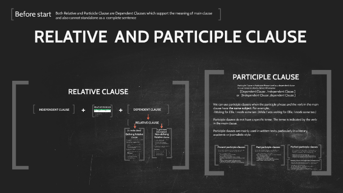 RELATIVE AND PARTICIPLE CLAUSE by thien nguyenleba on Prezi
