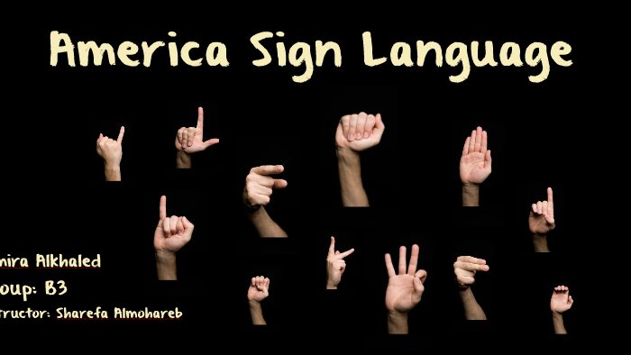 America Sign Language by on Prezi