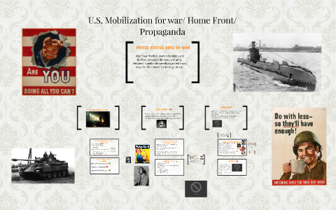 U.S Mobilization for war by bonn allen on Prezi