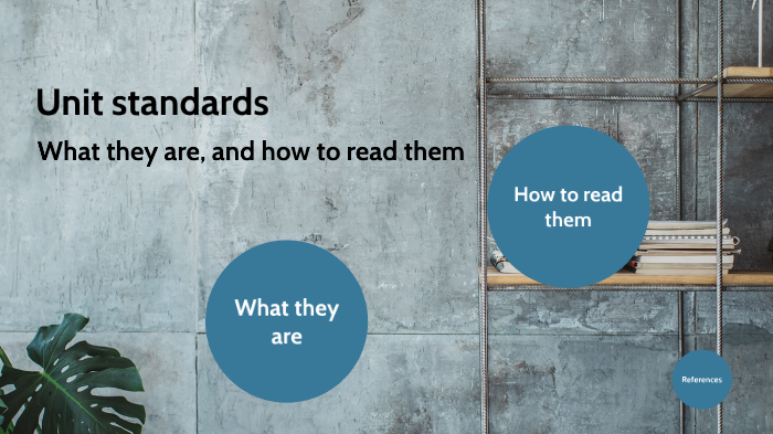 Unit standards: what they are and how to read them by Anna Williams on ...