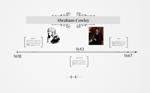 Abraham Cowley by Jasper Cole-Kink on Prezi