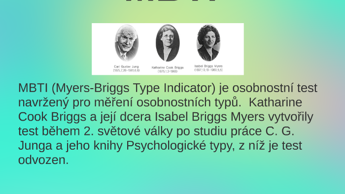 MBTI by Angela Sergi
