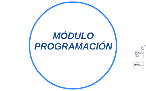 MÓDULO PROGRAMACIÓN. RESUMEN TEMA 2 by Mercedes González González on Prezi
