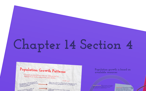 Chapter 14 Section 4: Population Growth Patterns by Jocelyne Morales on ...